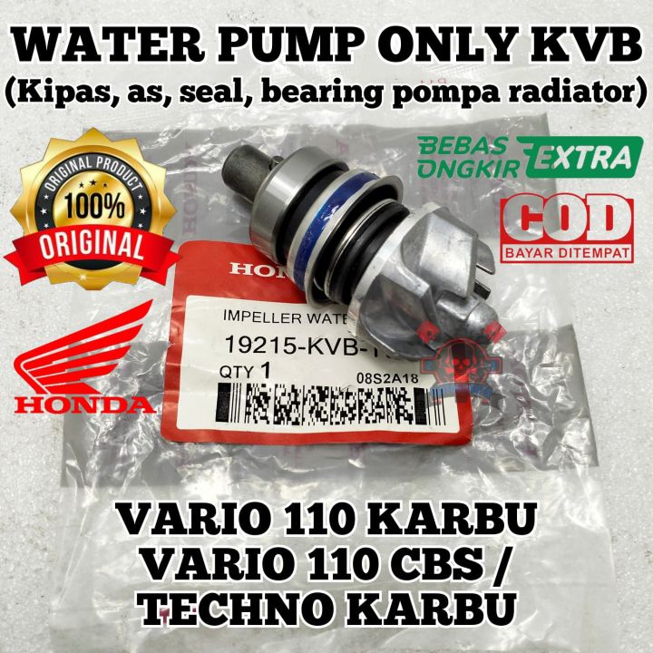 AS SEAL WATER PUMP RADIATOR HONDA VARIO 110 KARBU VARIO 110 CBS VARIO TECHNO KVB ASLI ORIGINAL ...