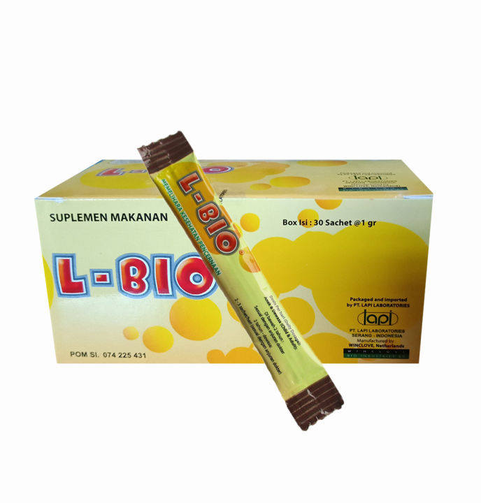 L-Bio Sachet 1 Box Isi 30 Sachet Obat Diare Anak dan Bayi | Lazada ...