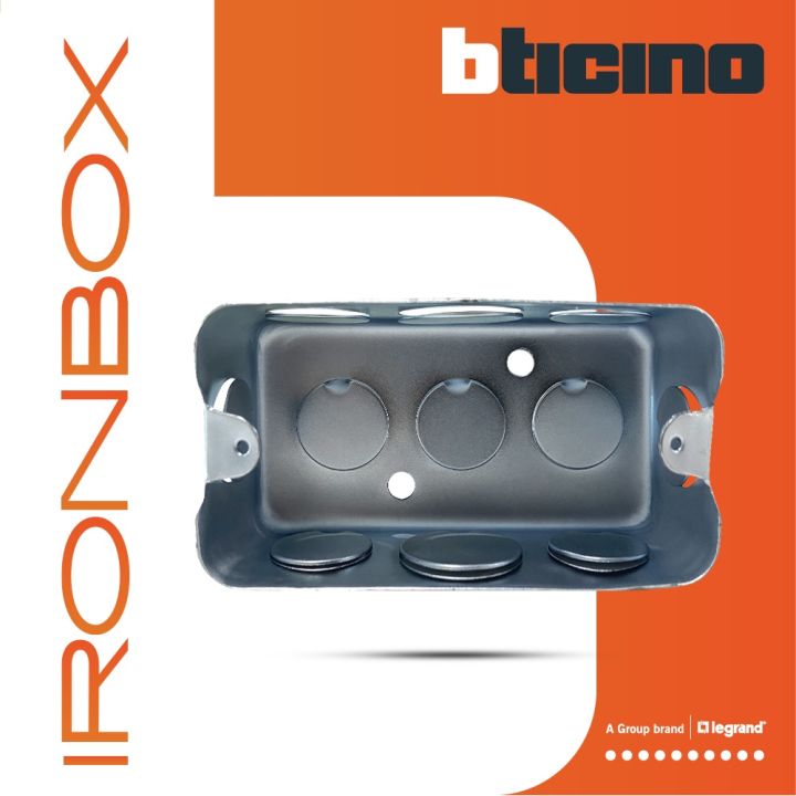 บล๊อกเหล็ก ขนาด 2"x4" Box เหล็กฝัง แบบตื้น กล่องเหล็ก | Lazada.co.th