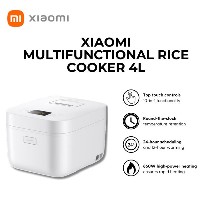 XIAOMI MULTIFUNCTIONAL RICE COOKER 4L | Lazada PH