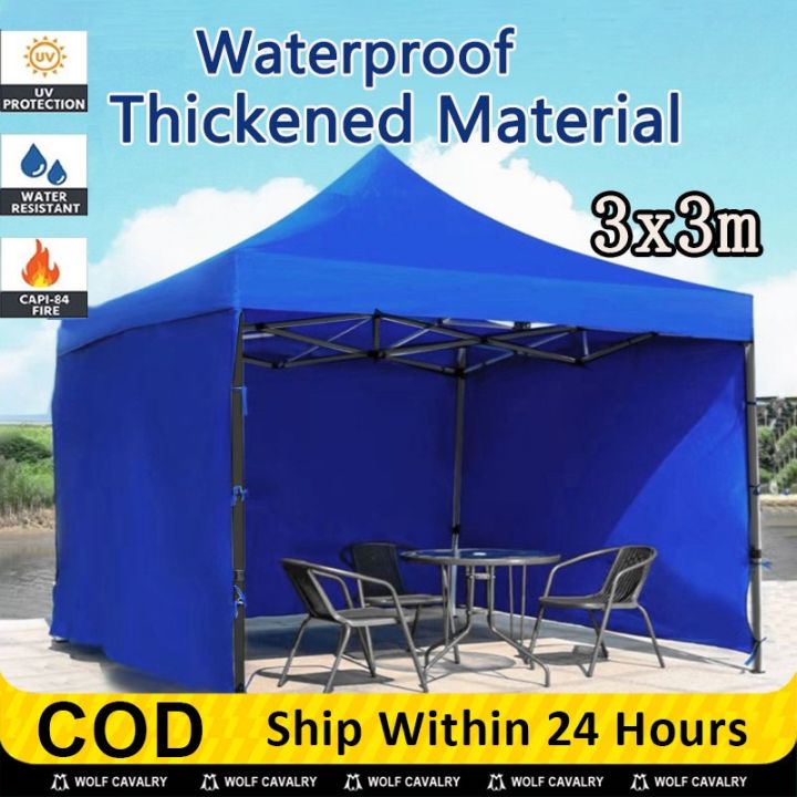 Retractable Tent 3x3/3x4.5 Meter Car Tent Garage Heavy Duty Outdoor ...