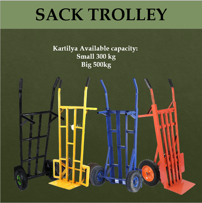 Solid Lifting Sack Trolley (Kartilya) Small 300kg Capacity Big 500kg ...