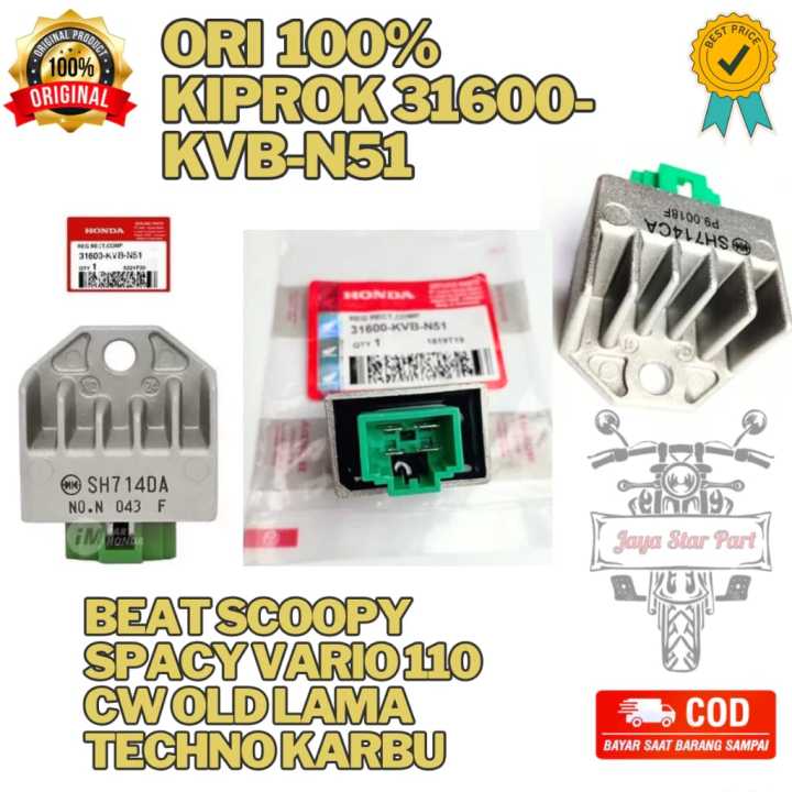 ORI KIPROK (31600-KVB-N51) Asli Original Honda Presisi Regulator Kiprok ...