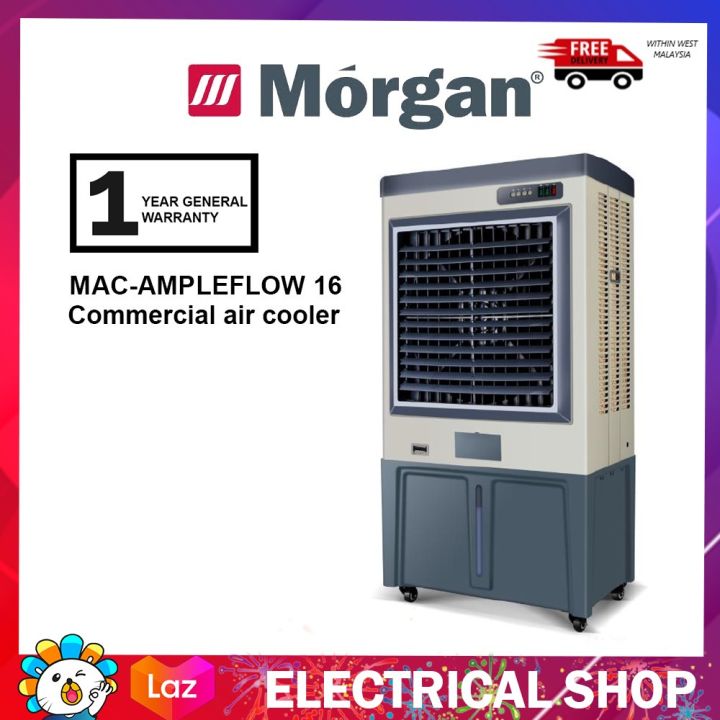 {FREE SHIPPING} Morgan MAC-AMPLEFLOW 16 Commercial Air Cooler 135L ...
