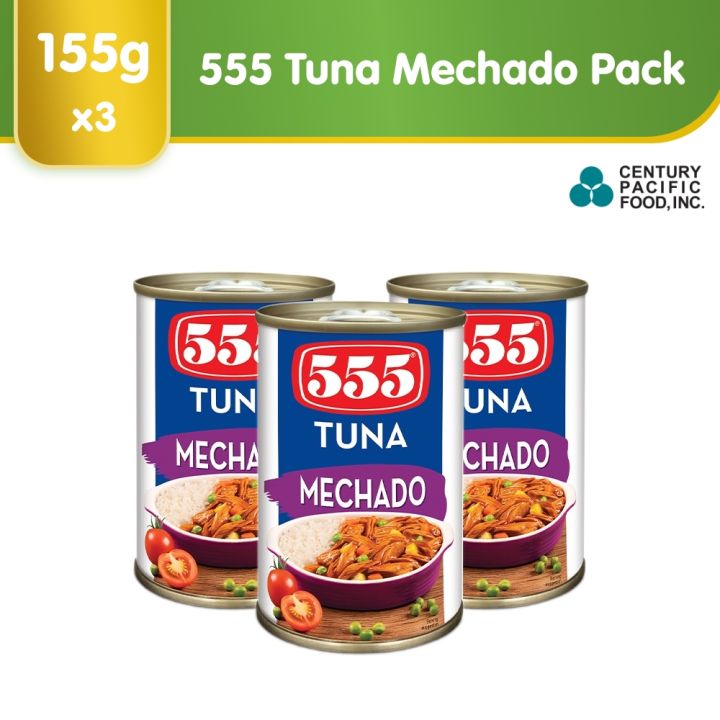 555 Tuna Mechado 155g Pack of 3 | Lazada PH