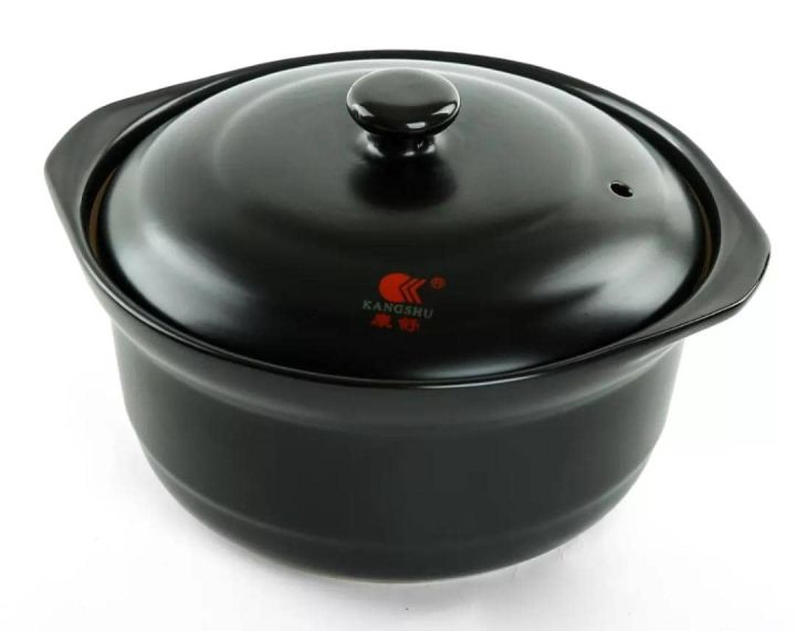 KANGSHU BLACK CLAY POT | Lazada