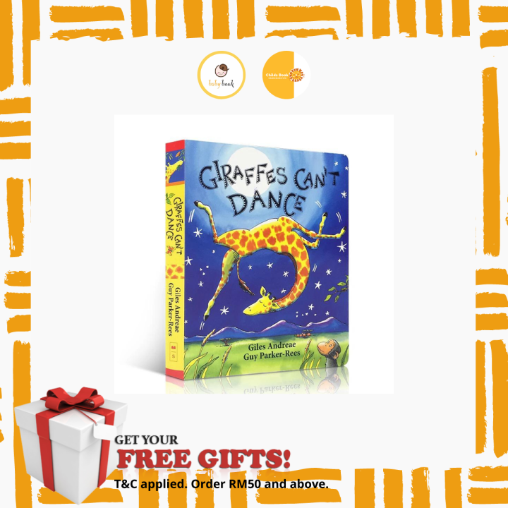 Giraffes Can't Dance Board book – March 1, 2012 by Giles Andreae | Lazada