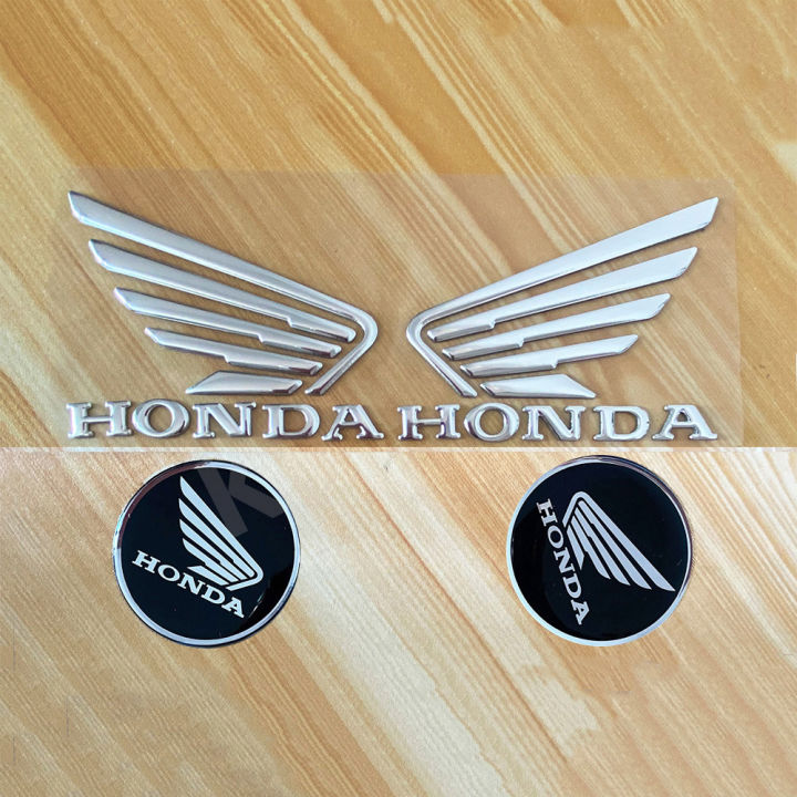 3D Rainbow Honda Motorcycle Decals CBR190 CBR300 CB400 Fuel Tank Wings ...