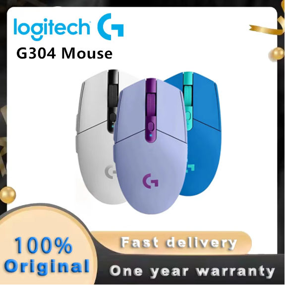 Logitech G304 Lightspeed Wireless Gaming Mouse Hero Sensor 6 Buttons ...
