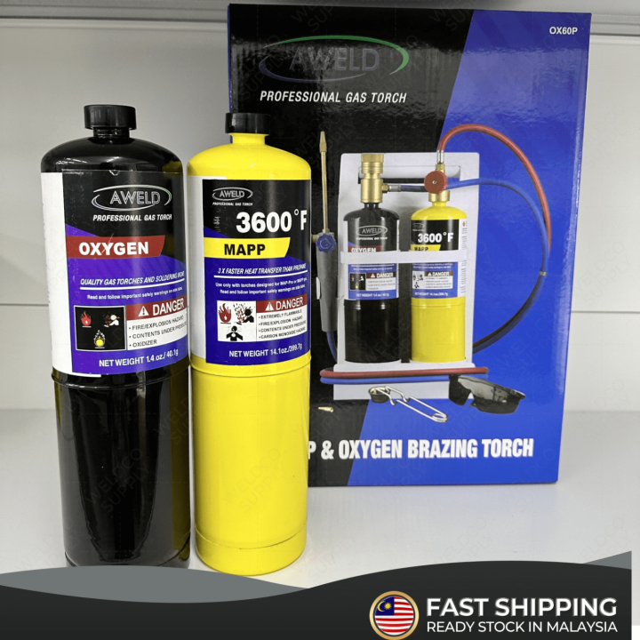 Aweld Professional Mapp Gas 3600°F | Lazada