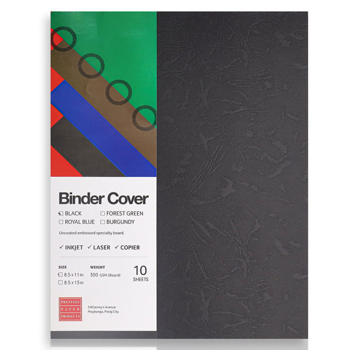 Binder Cover Specialty Paper Board 300gsm 10sheets per pack | Lazada PH