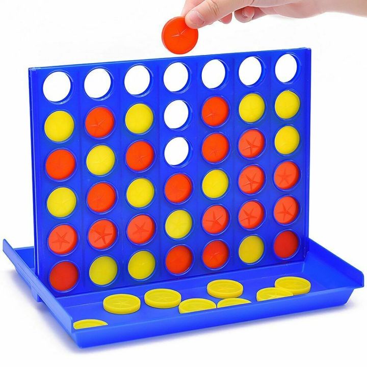 Large Connect 4 In A Line Board Game Children's Educational Toys Foldable Kids Children Line Up ...