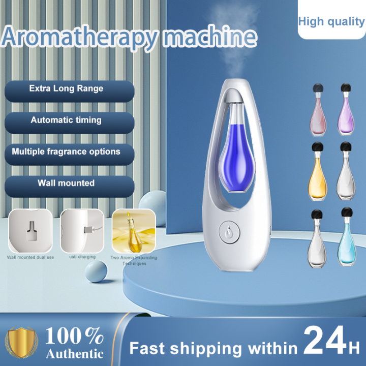 Automatic Aroma Diffuser Essential Oil Humidifier Rechargeable Air Freshener Fragrance Machine ...