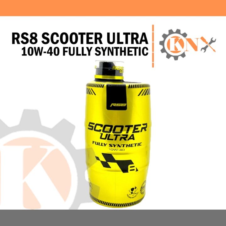 RS8 Scooter Ultra Fully Synthetic 10w40 Engine Oil ( 800ML / 1 LITER ...