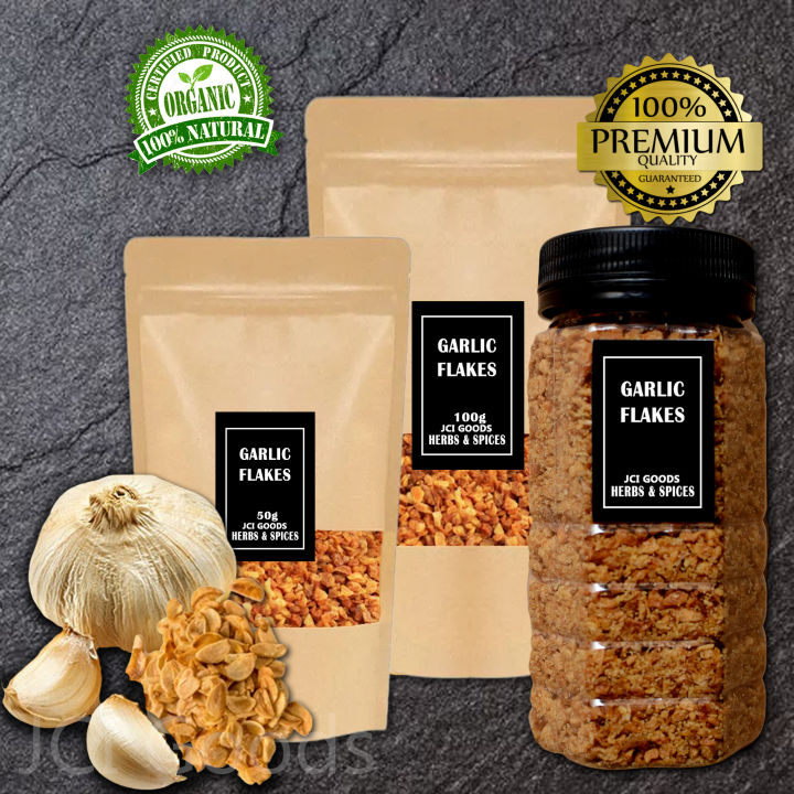 GARLIC FLAKES Herbs and Spices 200ml/100g/50g | Lazada PH