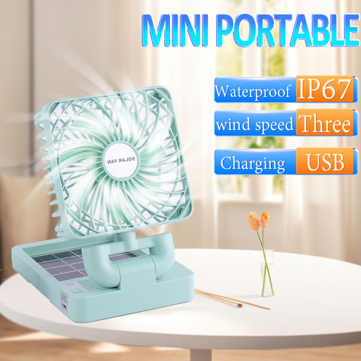 Solar Electric Fan Heavy Duty Home 12/16 Inch Solar Power Electric Fan ...