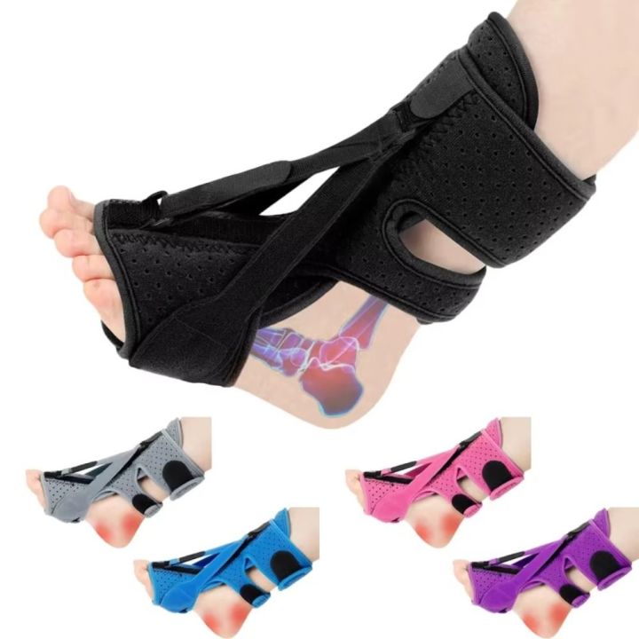 JEWELRY Fixed Plantar Fasciitis Splint Brace 3-straps Adjustable Dorsal ...