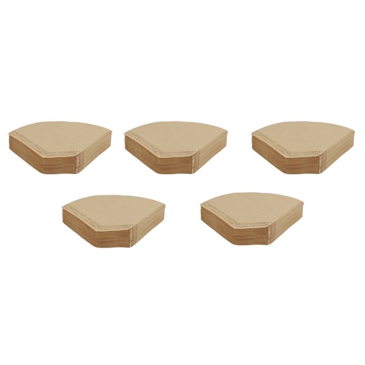 500 Pieces Eco-Friendly Unbleached Original Wooden Hand Drip Paper ...