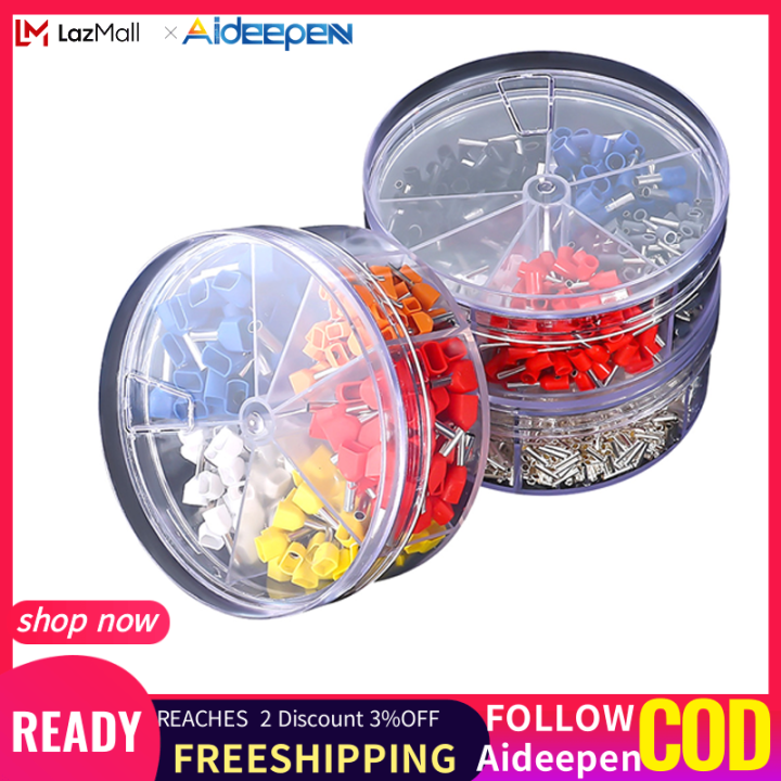 【HOT SALE】Aideepen Wire Ferrules Terminals Kit Terminal Connector Wire ...