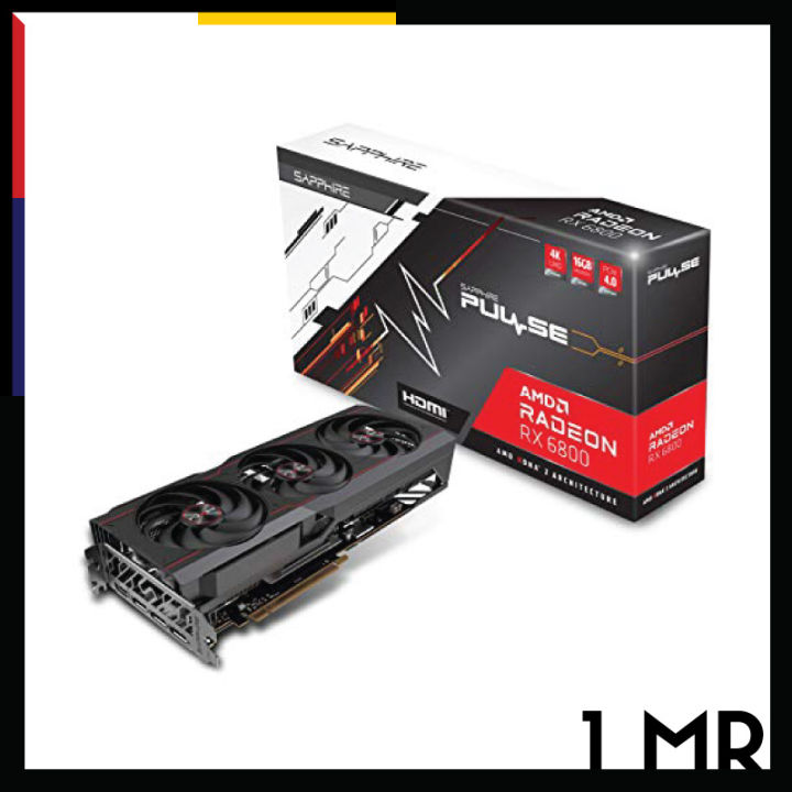 SAPPHIRE Pulse Radeon RX 6800 Gaming OC 16G AMD GPU Graphic Card | Lazada