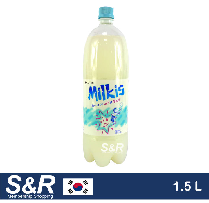 Lotte Milkis Original Milk Soft Drink 1.5L | Lazada PH