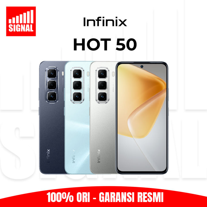 Infinix Hot 50 NFC [6/256 GB] Garansi Resmi Infinix Indonesia | Lazada ...