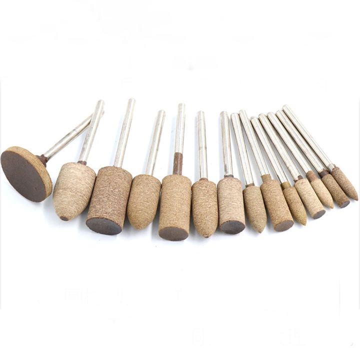 10pcs Leather Polishing Buffing Burr Mounted Point Wheel For Dremel ...