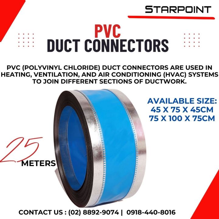 PVC Duct Connector, Ventilation, Ductwork Sealing, PVC Coupling, HVAC ...