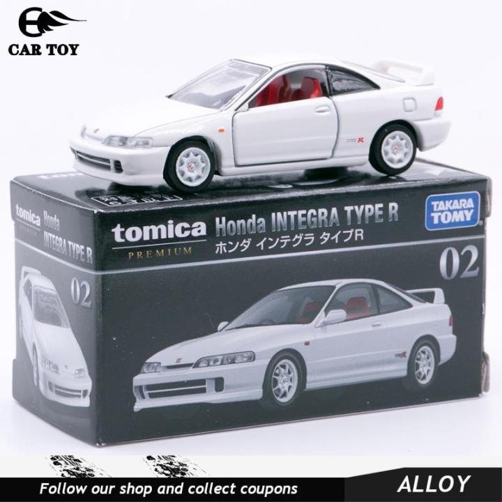 Car Toys Takara Tomy Tomica Premium #02 Honda Integra Type R White ...