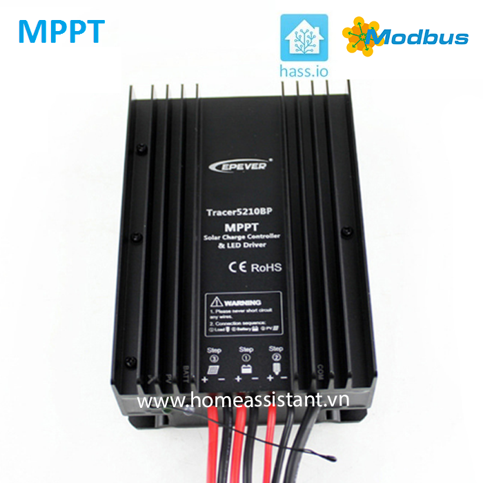 Bộ Điều Khiển Sạc Năng Lượng Mặt Trời MPPT 30A Modbus RS485 Epever ...