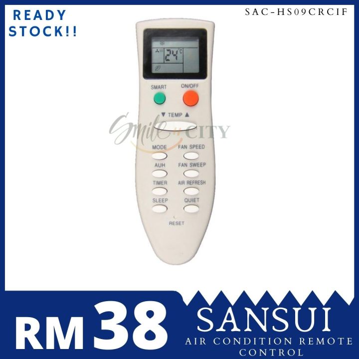SANSUI AIR CONDITIONERS REMOTE CONTROL KK-22E | Lazada