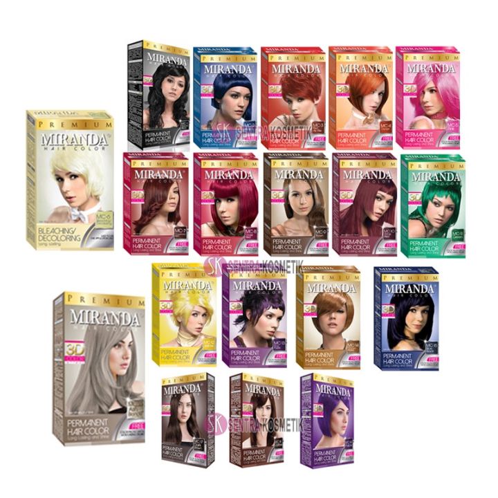 Miranda Permanent Hair Color 30ML | Lazada Indonesia