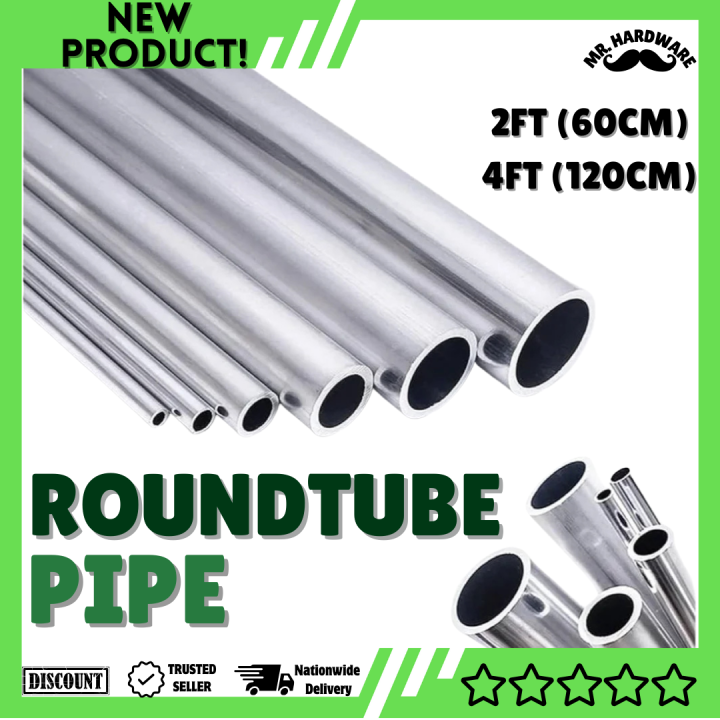 Round Tube 304 Stainless Tubular Tube Stainless Steel Mr Hardware ...
