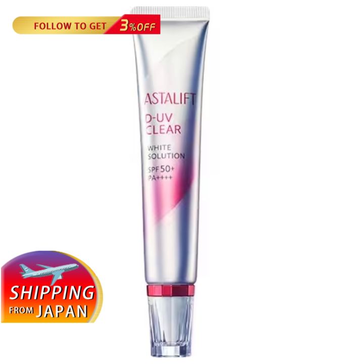100% original Astalift D-UV Clear White Solution SPF50+ PA++++ 30G ship from Japan | Lazada