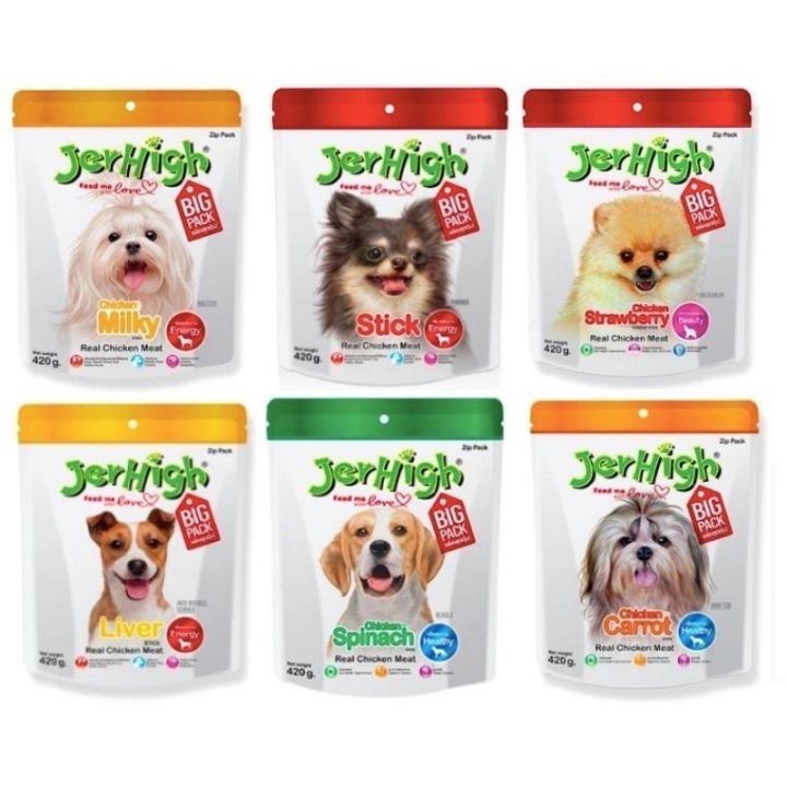 JerHigh Real Chicken Meat Pet Snack Stick - Big Pack 400g | Lazada