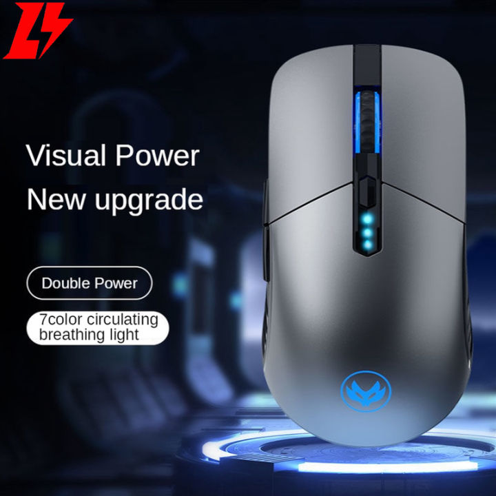 ⚡【In Stock】 Fire Silver Fox Single Mode Bluetooth Mouse Wireless Mouse ...