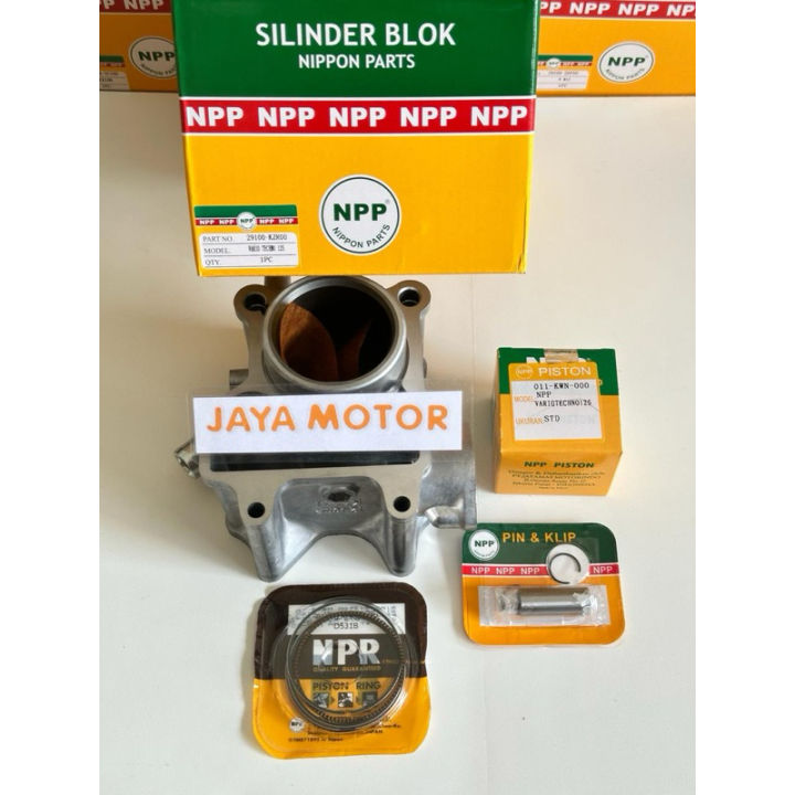 Blok Seher Boring Silinder Vario 125 FI Injeksi KZR Plus Piston Kit ...
