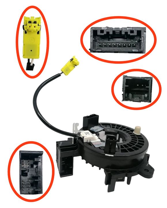 SPIRAL CABLE CLOCK SPRING ( B5554-JP00A ) NISSAN ALMERA / TEANA MURANO ...