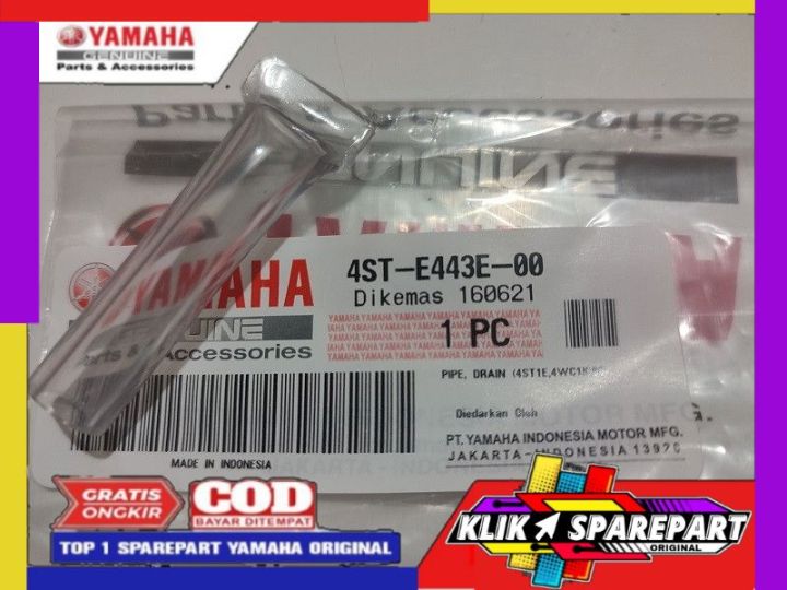 PIPE DRAIN SELANG BENING TUTUP CVT YAMAHA MIO 4ST-E443E-00 | Lazada Indonesia