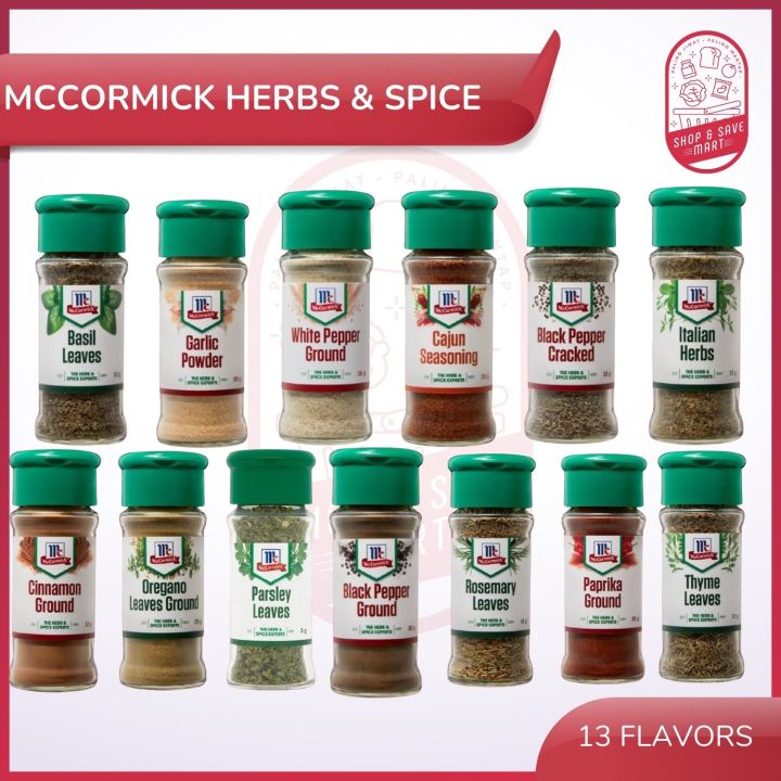 McCormick Assorted Herbs & Spices All Flavor - 5g - 50g Herba & Rempah ...