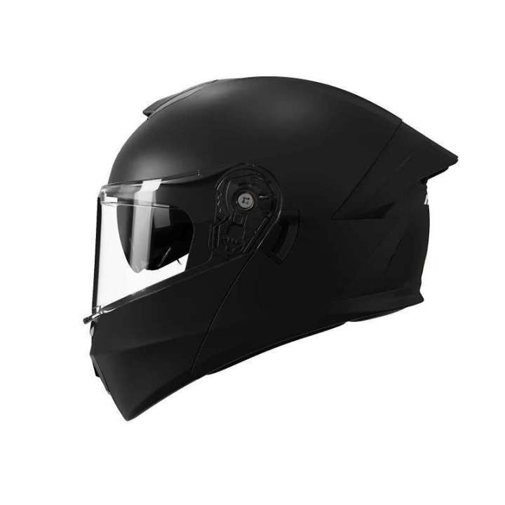 DOT Up Motorcycle Double Lens Unisex With Visor Cross Section Helmet ...