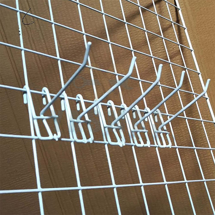 10pcs/set 10-20cm Heavy Duty Screen Hooks for Hanging Grid Wall Wire ...