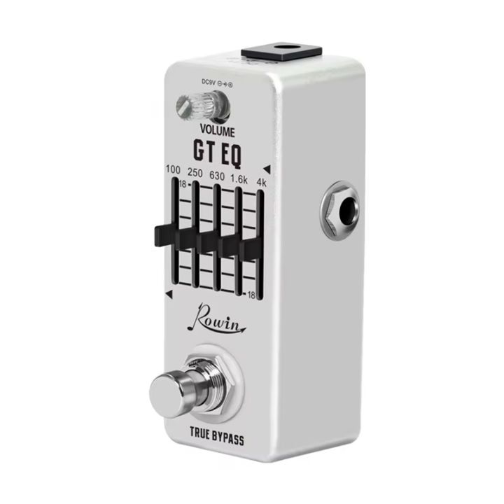 Guitar Equalizer Pedal 5-Band Parametric EQ Guitar Effect Pedal ...