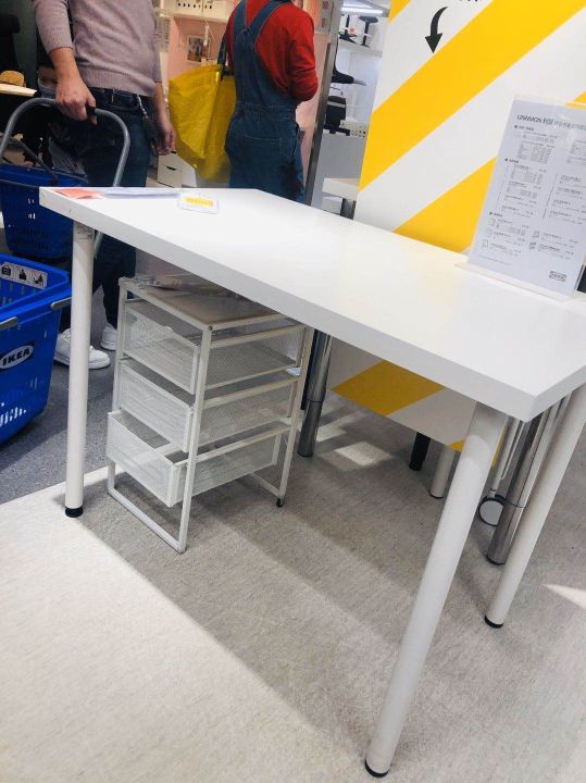 Ikea table Limon Addis desk computer desk makeup desk workbench staff ...