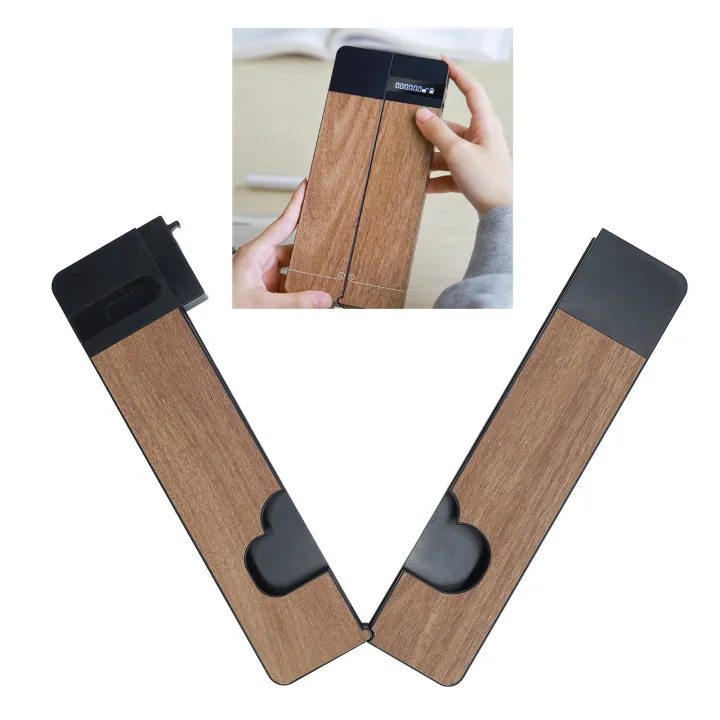 Phone Timer Lock Box Wood Grain Texture Lightweight Phone Lock Box with ...