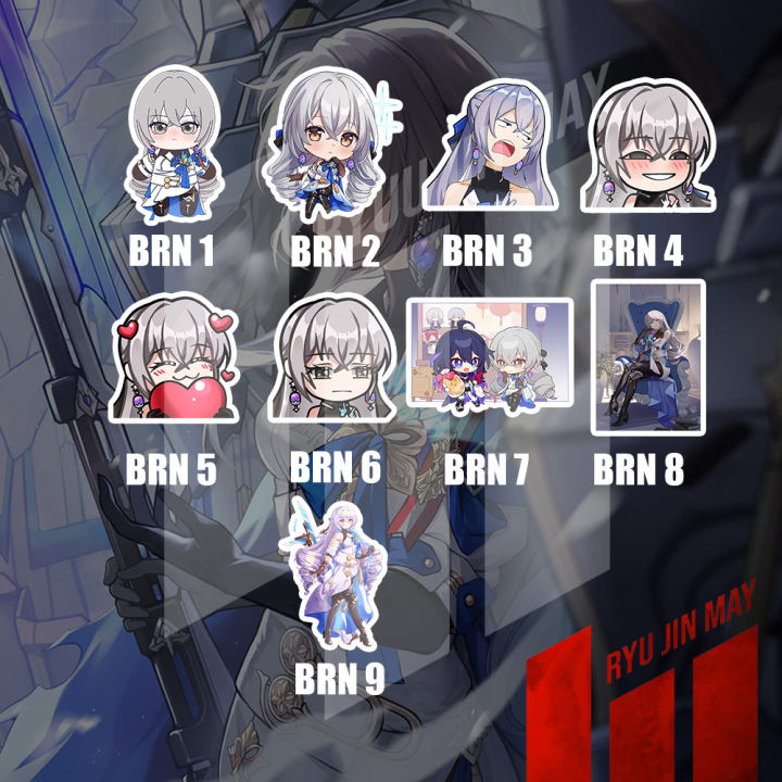 Sticker Anime - Honkai Star Rail - Bronya | Lazada Indonesia