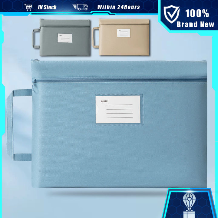 B4 Document Envelope With Zipper Long Bond Paper Organizer Double Deck ...