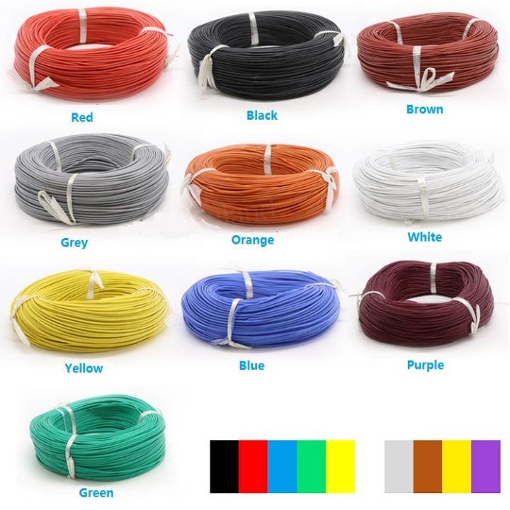 Soft Flexible Silicone Wire 30/28/26/24/22/20/18/12AWG Cable High ...