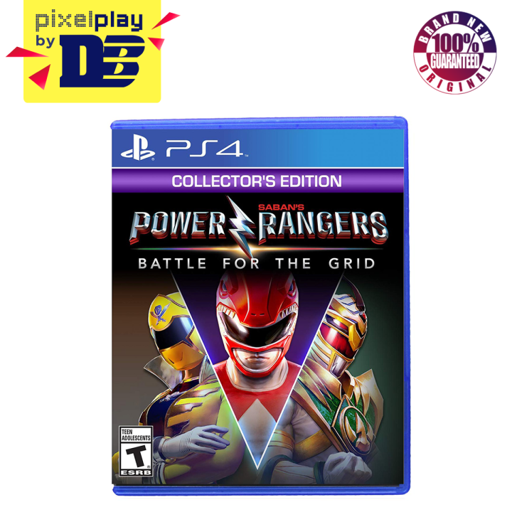 PS4 Power Rangers Battle For The Grid Collectors Edition All (ENG/FR ...