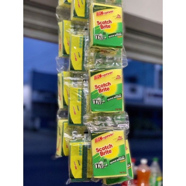 Scotch Brite (170 pesos) per 12 pieces | Lazada PH